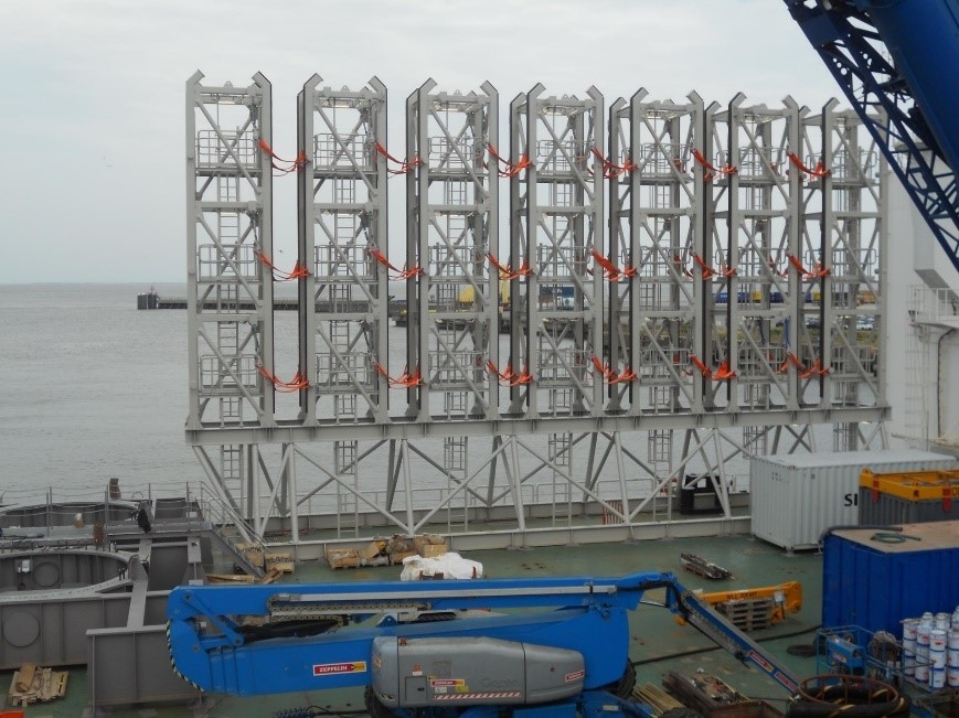 Tower grillages and Blade rack and support | TWD Japan Corporation